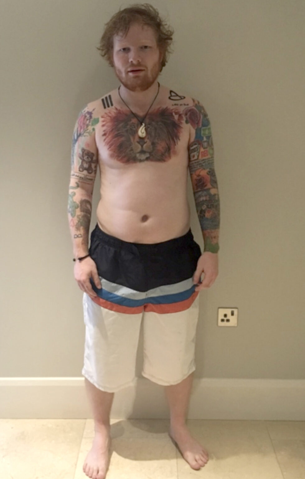 How Ed Sheeran built a cover ready body